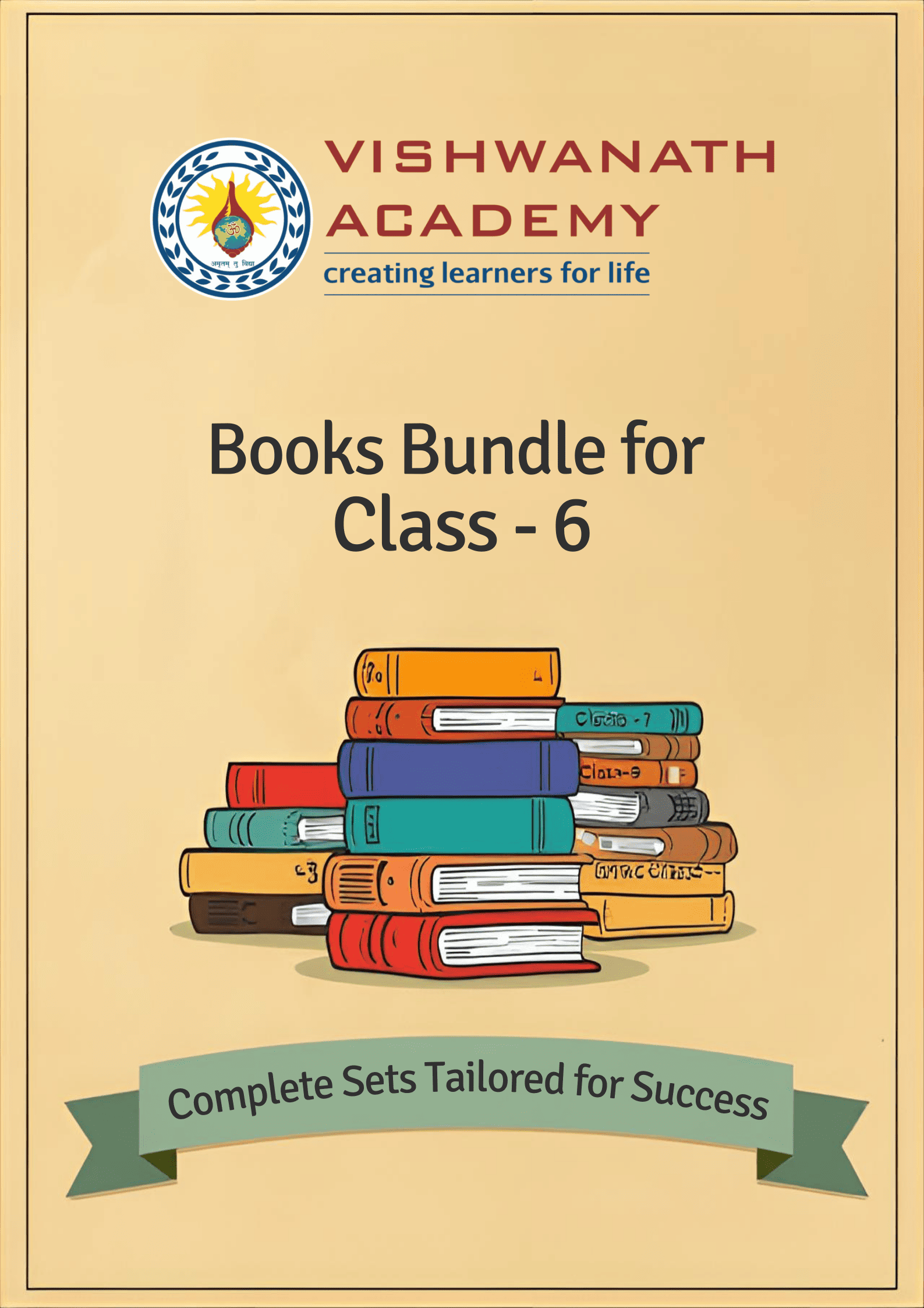 Class 6 Books Set [Vishwanath Academy] - My School Kids
